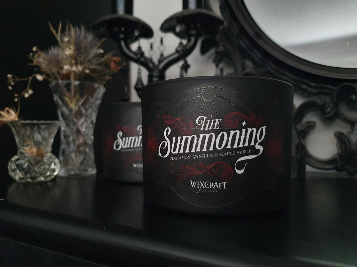 The Summoning - Cinnamon, Vanilla & Maple Syrup – Wixcraft Candles
